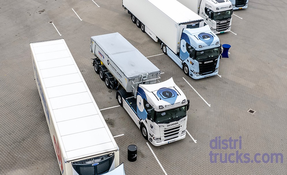 Scania maakt Europese tour met nieuwe elektrische modellen